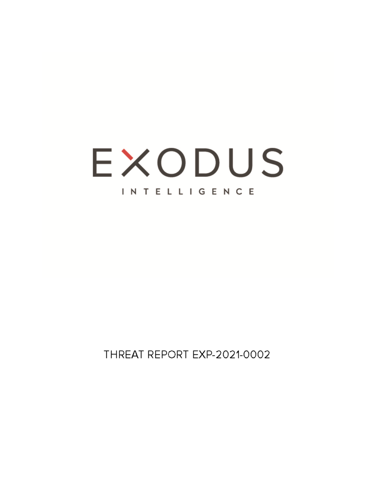 Exodus Wants to help CISA Shields Up - Exodus Intelligence